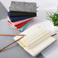 China 80 Sheets Recycled Paper Softcover Notebook for Custom Printing in Eco-friendly Kraft for sale
