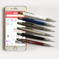 China Logo Customization Options Metal Smartphone Screen Touch Stylus Ball Pen for Promotion for sale