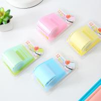China Kawaii Korea Stationery Memo Pad Tape Dispenser Formula Sticky Notes with No Adhesive for sale