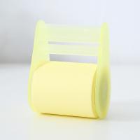China Kawaii Korea Stationery Memo Pad Tape Dispenser Formula Sticky Notes with No Adhesive for sale