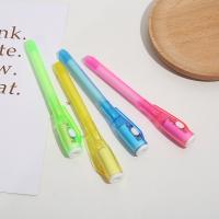 China Customized Logo Secret Message Pen with Uv Light and Multi-colored Invisible Ink for sale
