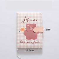 China Leather Cute Ins Cartoon Student Color Page Hand Notebook LOGO Customization Accepted for sale