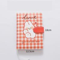 China Leather Cute Ins Cartoon Student Color Page Hand Notebook LOGO Customization Accepted for sale