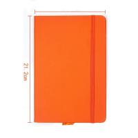 China Leather Cover Soft Business Office Hardcover Student Gift Notebook with UV Color Printing for sale