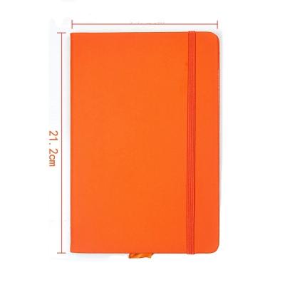 China Leather Cover Soft Business Office Hardcover Student Gift Notebook with UV Color Printing for sale