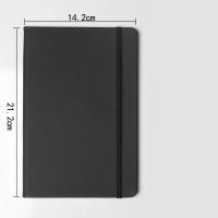 China Leather Cover Soft Business Office Hardcover Student Gift Notebook with UV Color Printing for sale
