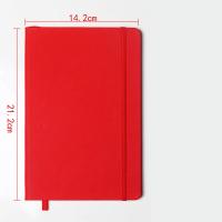 China Leather Cover Soft Business Office Hardcover Student Gift Notebook with UV Color Printing for sale