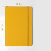 China Leather Cover Soft Business Office Hardcover Student Gift Notebook with UV Color Printing for sale