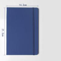 China Leather Cover Soft Business Office Hardcover Student Gift Notebook with UV Color Printing for sale