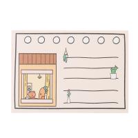 China 8 Colors Style Hard cover Cute 3 Hole Loose leaf Refill Notebook Cover Mini PVC File Folder for sale