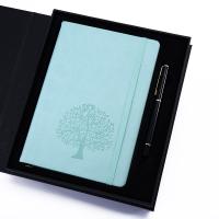 China A5 Thread Sewing Pu Leather Custom Logo Work Agenda Budget Simple Design Notebook for sale