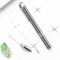 China Personalized Ball Pen Custom Logo Advertising Gift Black Ink Stationery for sale