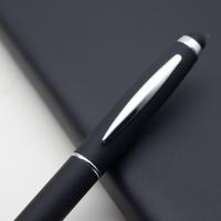 China Business Office Stationery Custom Multi Color Metal Rubber Ballpoint Pen for Purposes for sale