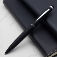 China Business Office Stationery Custom Multi Color Metal Rubber Ballpoint Pen for Purposes for sale