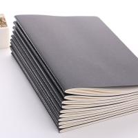 China Custom LOGO Kraft Paper Notebook A5 Car Line Book B5 Student Notes Diary Book 80 Sheets for sale