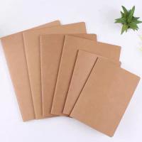China Custom LOGO Kraft Paper Notebook A5 Car Line Book B5 Student Notes Diary Book 80 Sheets for sale