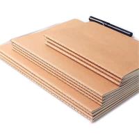 China Custom LOGO Kraft Paper Notebook A5 Car Line Book B5 Student Notes Diary Book 80 Sheets for sale
