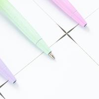 China Creative Cartoon Metal Heart Marker Pens Ballpoint Pen with Black Ink Not Erasable for sale