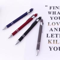 China NO Erasable Ball Point Pen Writing Soft Touch Stylus with Custom LOGO Personalization for sale