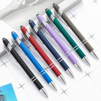 China NO Erasable Ball Point Pen Writing Soft Touch Stylus with Custom LOGO Personalization for sale
