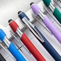 China NO Erasable Ball Point Pen Writing Soft Touch Stylus with Custom LOGO Personalization for sale