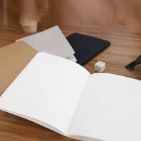 China Retro Kraft Paper Blank Memo Pad Sketch Book Notepad for Office Creative Note-taking for sale