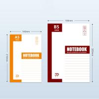 China Custom Small Fresh Exercise Book Soft Cover A5 Notebook Thickened Paper for Business for sale
