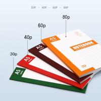 China Custom Small Fresh Exercise Book Soft Cover A5 Notebook Thickened Paper for Business for sale