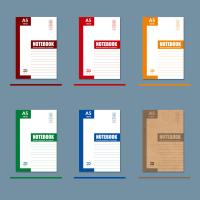 China Custom Small Fresh Exercise Book Soft Cover A5 Notebook Thickened Paper for Business for sale