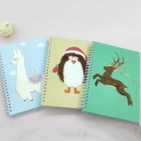 China Logo Hardcover Spiral Bound A5 Notebook with Fabric Cover Custom Printing and Logo for sale