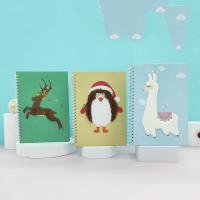 China Logo Hardcover Spiral Bound A5 Notebook with Fabric Cover Custom Printing and Logo for sale