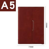China Leather Binder Business Planner With Pen Stationary Set Gift Box Customized Logo for sale