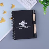 China Craft Paper Cover Portable Notepads With Pen Memo Pad Sticky Custom Note Pad Gift Set for sale