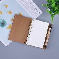 China Craft Paper Cover Portable Notepads With Pen Memo Pad Sticky Custom Note Pad Gift Set for sale