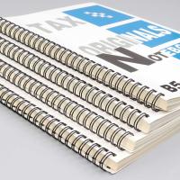 China Printed Design Large Stock Hardcover Custom Notebook for Office or School Needs for sale