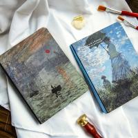 China Retro Van Gogh Oil Painting Notepad Artistic Literary Notebook for Business Promotion for sale