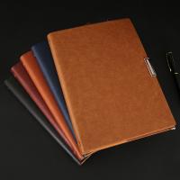China Customized A5 Business Notebook with Portable Loose-leaf Design and Leather Cover for sale