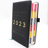 China Binding Loose-leaf Leather Journal Hardcover Planner Customizable for School Students for sale