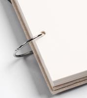 China Retro Spiral Sketchbook Linen Hardcover 120 Pages 160 Gsm Refillable Notebook For Art Drawing for sale