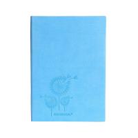 China 2022 Custom Logo Pu Leather Softcover Notebook Journal for Daily Weekly Monthly Planner for sale