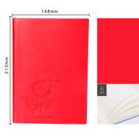 China 2022 Custom Logo Pu Leather Softcover Notebook Journal for Daily Weekly Monthly Planner for sale