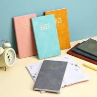 China Leather Cover Notebook for Promotion Saddle Stitching Binding Journal Stationary for sale