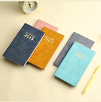 China Leather Cover Notebook for Promotion Saddle Stitching Binding Journal Stationary for sale
