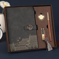 China Customized Size A5 Hardcover Diary Journal Notebooks With And Pen Gift Set Custom Size for sale