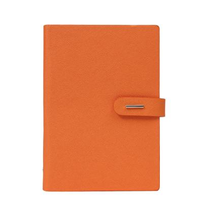China 2022 Monthly Planner Hardcover Customized Leather Notebook Gift Set Executive Agenda for sale
