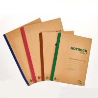 China Student Diary A5/B5 Thread Sewing Brown Kraft Paper Notebook with 40/60/80 Inner Pages for sale