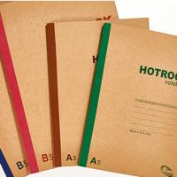 China Student Diary A5/B5 Thread Sewing Brown Kraft Paper Notebook with 40/60/80 Inner Pages for sale