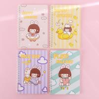 China Cartoon Student Notepad Stationery Spiral Notebook A5 Thickened Horizontal Line Gift for sale