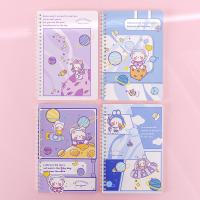 China Cartoon Student Notepad Stationery Spiral Notebook A5 Thickened Horizontal Line Gift for sale