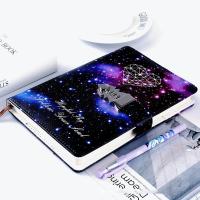 China 2022 Leather Lock Catch Journal Writing Schedule Notebook For Students 12 Constellation for sale